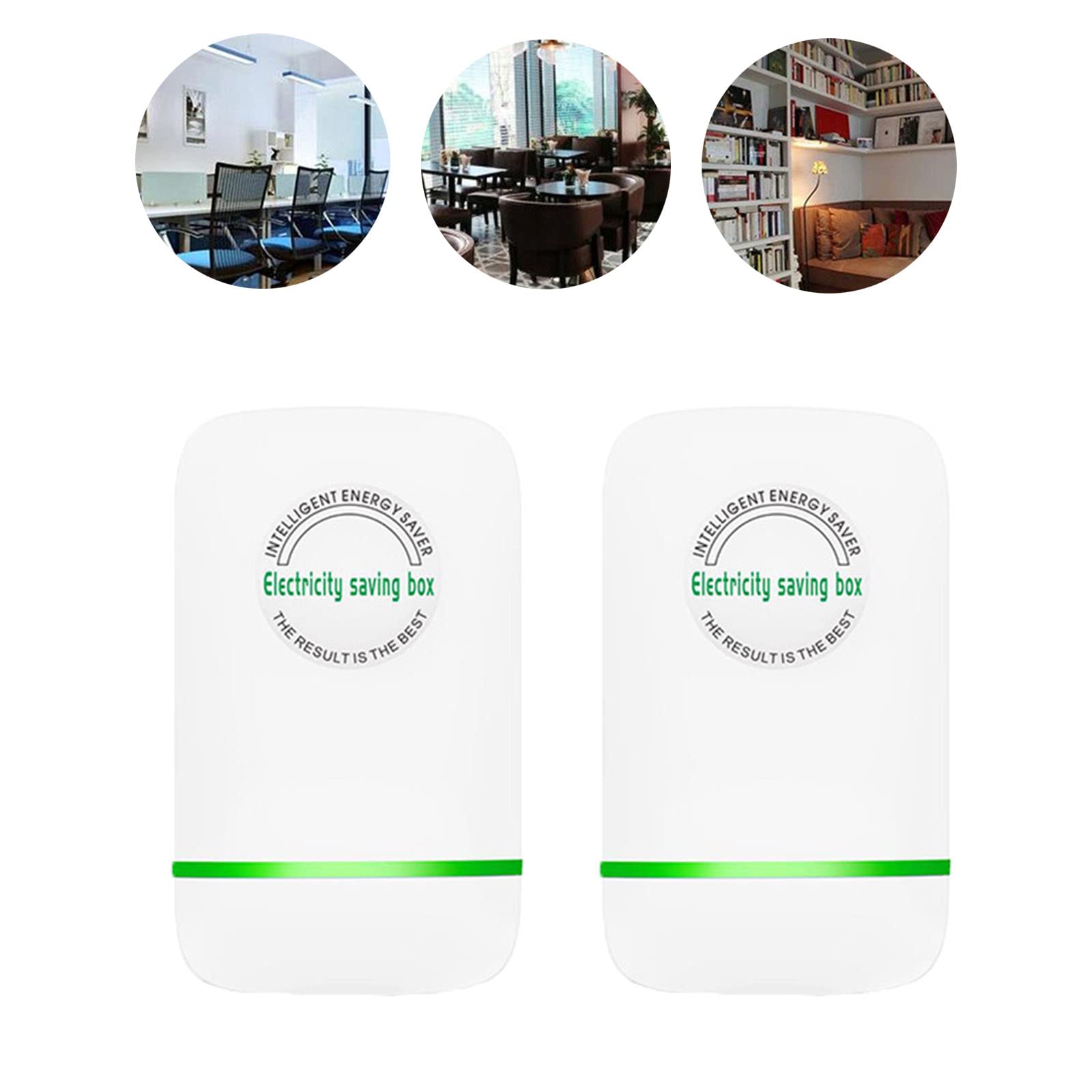 Pro Power Saver, 2024 New Upgrade Energy Saving Device, Power Saver Energy Saving Device for Home Office Market US Plug 90V-250V 30KW (2PCS)