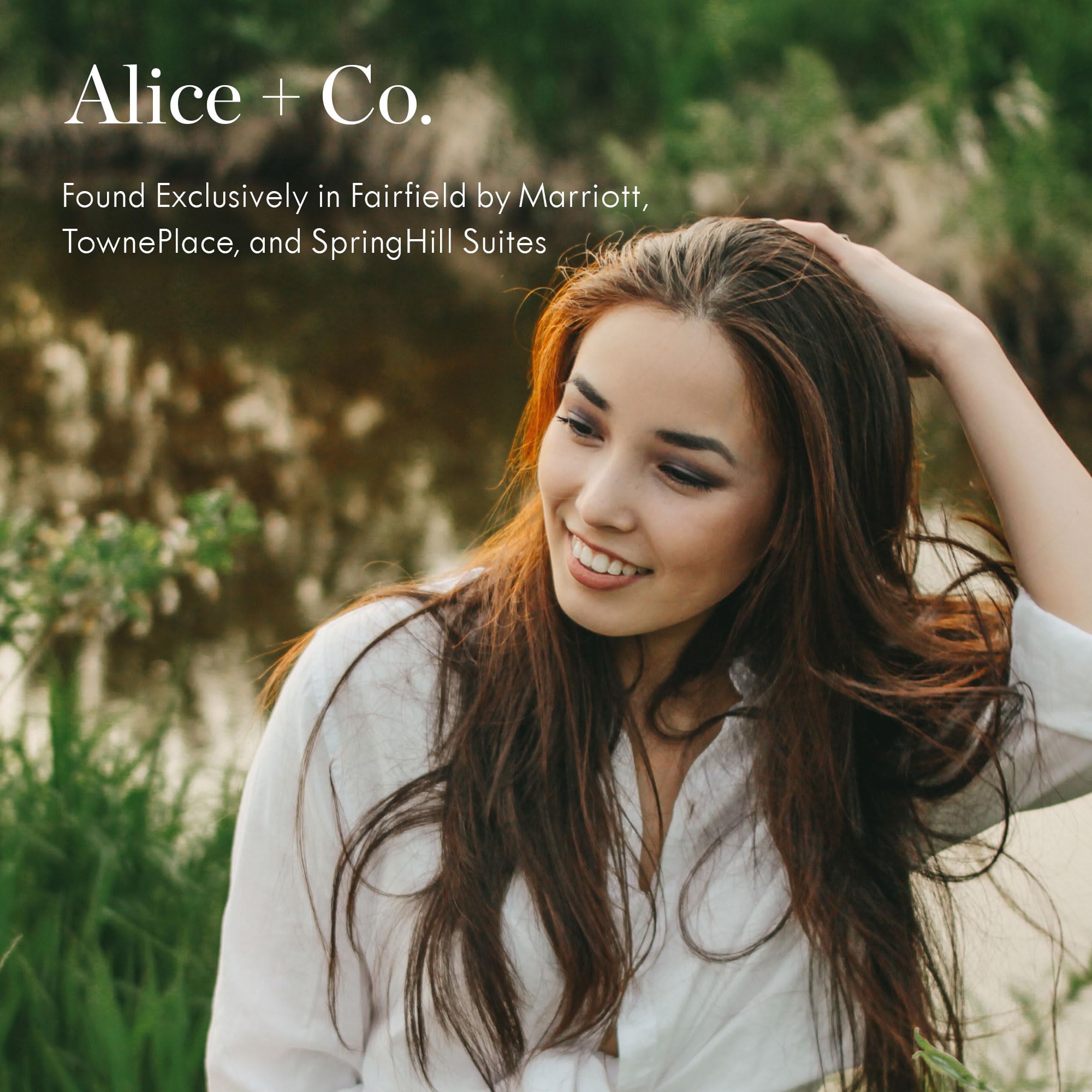Alice + Co. Shampoo - Fairfield by Marriott - TownePlace - SpringHill - Hotel Bath Amenities - Lavender & Eucalyptus - 8.5oz Shampoo