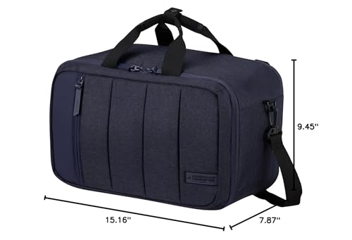 American Tourister Contemporary, Blue (Navy Melange)