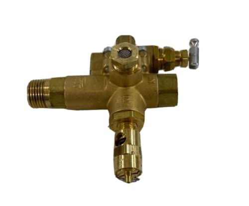 Replacement For Ingersoll Rand 56288756, 1/2" Inverted Flare Top Inlet X 1/2" MNPT Outlet, Combo Unloader Pilot Check Valve with Safety Release Valve, 6.5HP Max Gas Air Compressors 110-135 PSI