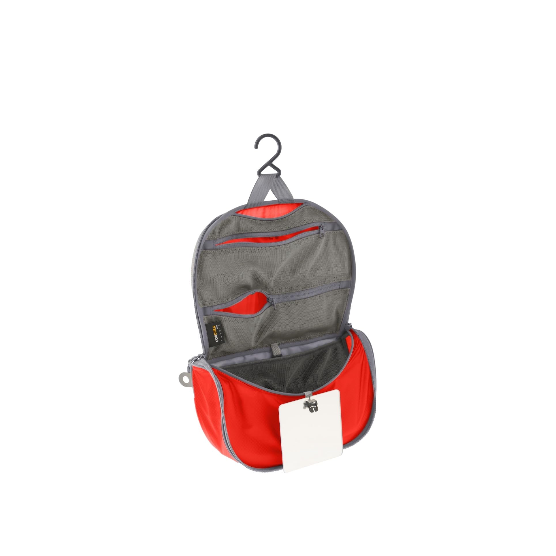 Sea to Summit TravellingLight Hanging Toiletry Bag, Travel Organizer for Men and Women, Mini, Spicy Orange