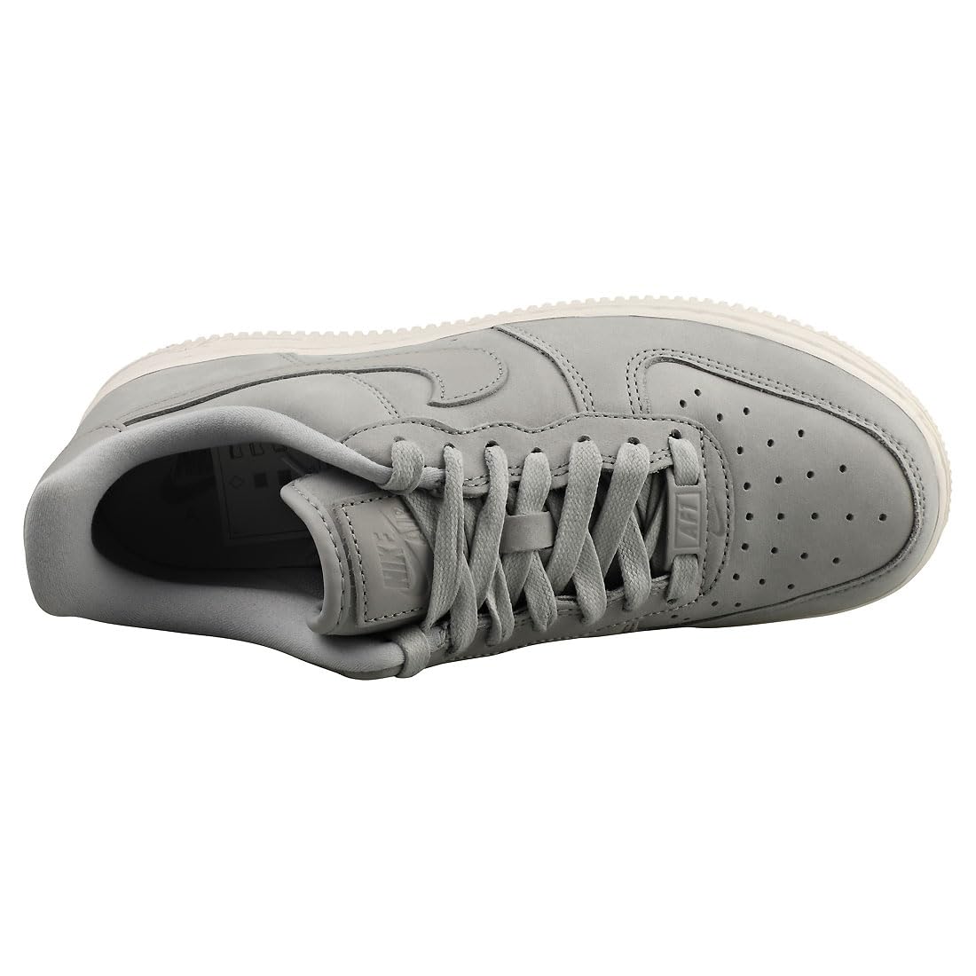 Nike Air Force 1 Premium, Women's Shoes, Grey Wolf Grey Summit White, 8 US