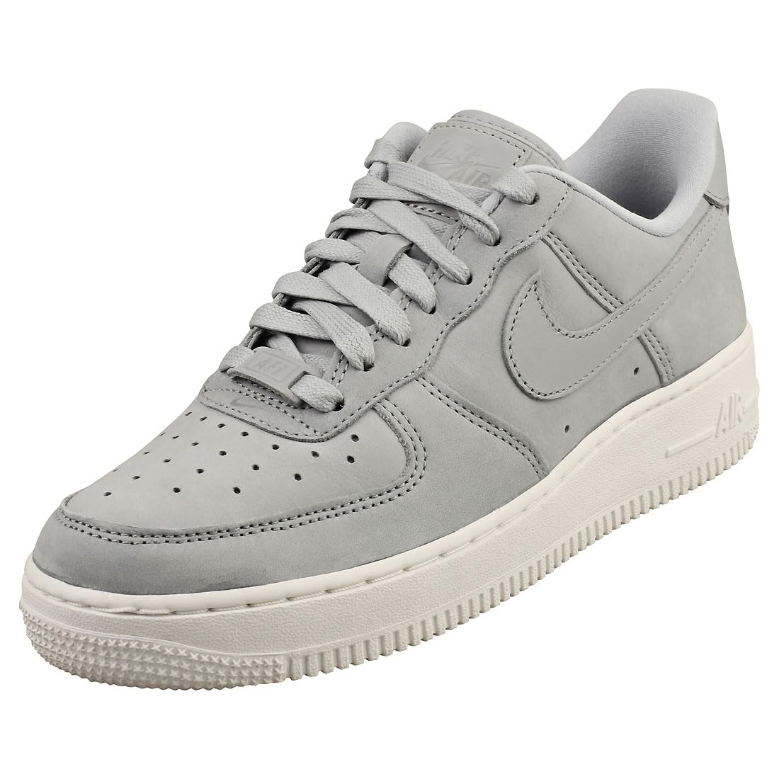 Nike Air Force 1 Premium, Women's Shoes, Grey Wolf Grey Summit White, 8 US