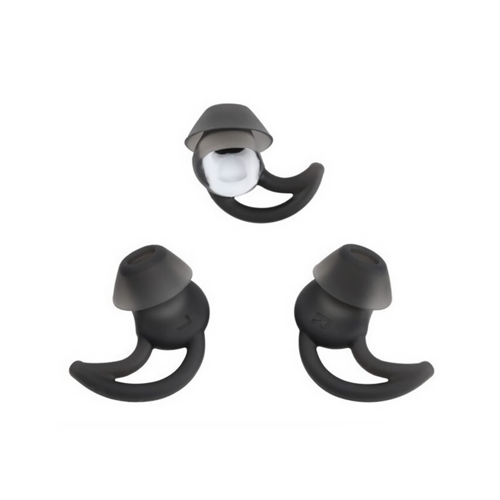 MOOKEENONE Silicone S/M/L Size Replace Earbuds for Bose QC30/QC20/QC20i/SoundSport SIE2i IE2 IE3