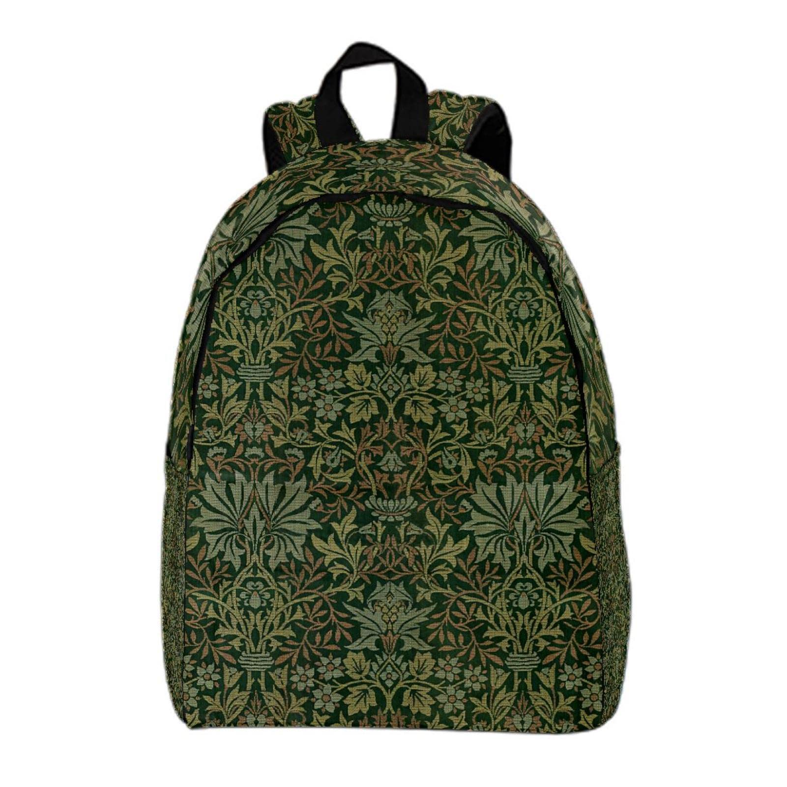 VBFOFBV Travel Backpack, Laptop Backpack for Women Men, Fashion Backpack, Vintage Army Green