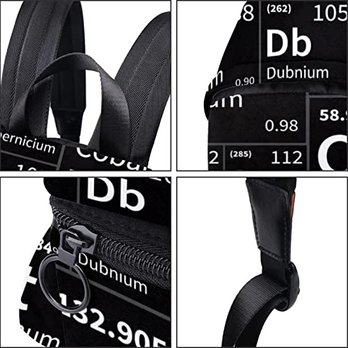 VBFOFBV Travel Backpack, Laptop Backpack for Women Men, Fashion Backpack, Blackboard Periodic Table of Chemical Elements