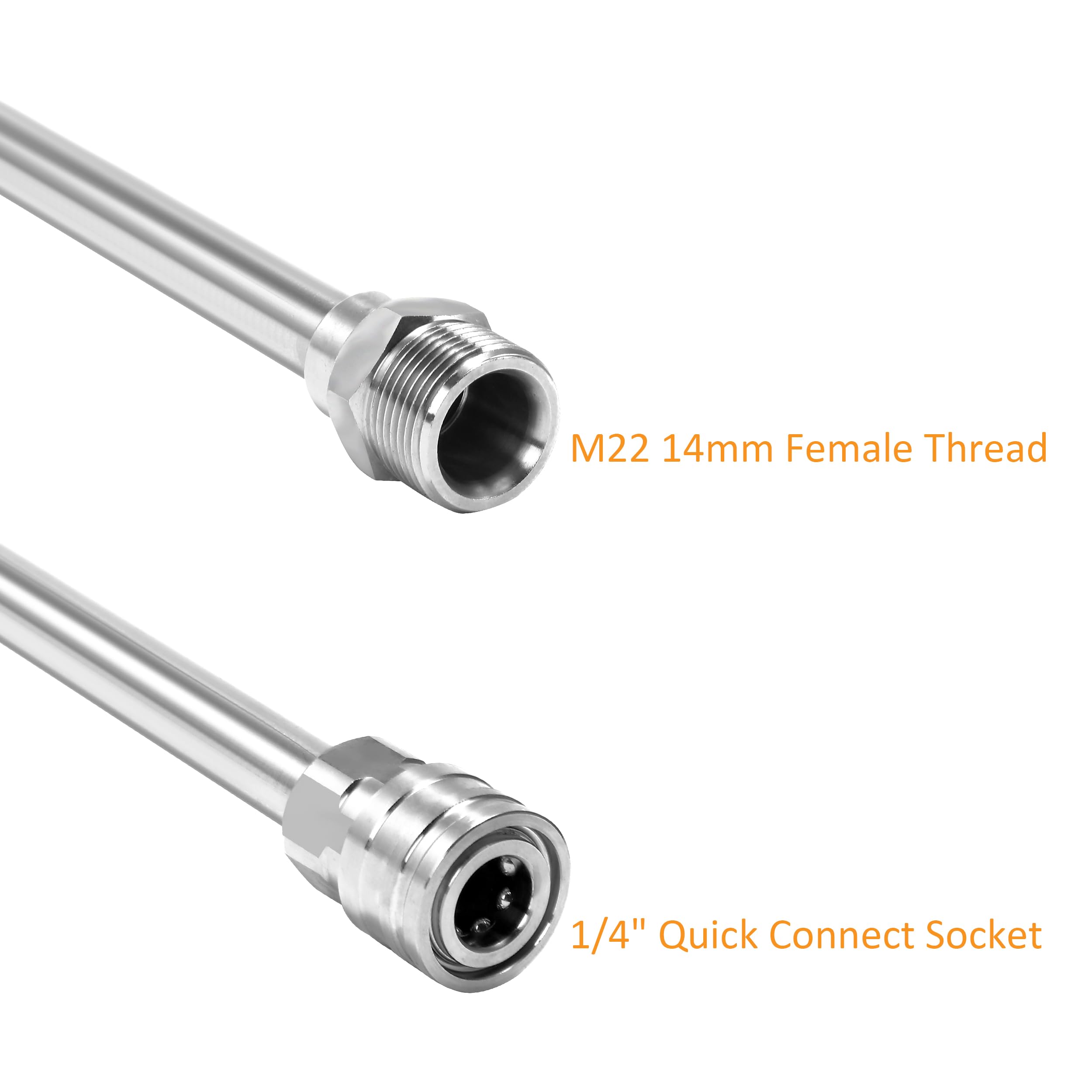 PWACCS Pressure Washer Extension Wand, Pressure Washer Wand Extension Kit