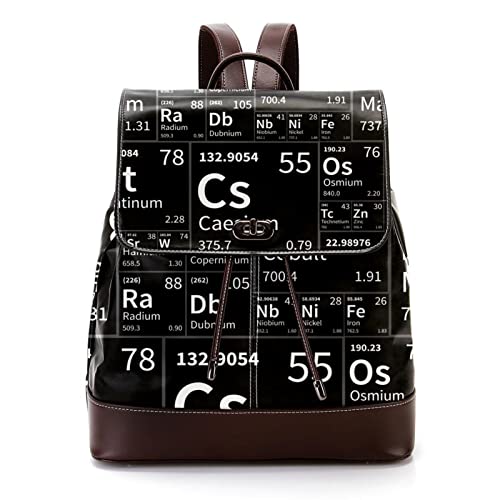 VBFOFBV Travel Backpack, Laptop Backpack for Women Men, Fashion Backpack, Blackboard Periodic Table of Chemical Elements