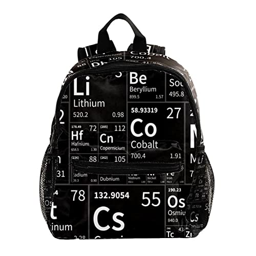 VBFOFBV Lightweight Casual Laptop Backpack for Men and Women, Blackboard Periodic Table of Chemical Elements