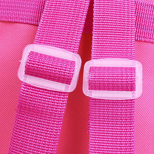TiaoBug Girls Kids Ballet Dancing Backpack Gymnastics Latin Dance Toe Shoes Embroidered Shoulder Bag Rose One Size