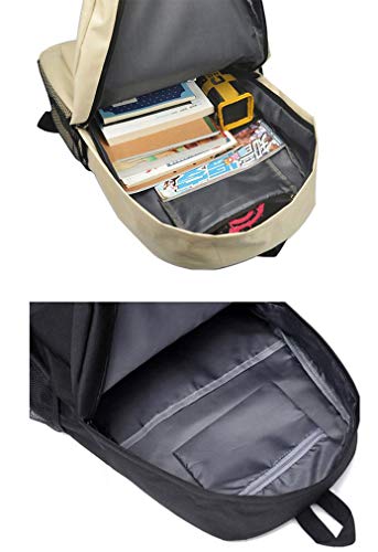 WANHONGYUE Chi's Sweet Home Cat Anime Cosplay Backpack Casual Daypack Day Trip Travel Bag Beige /3