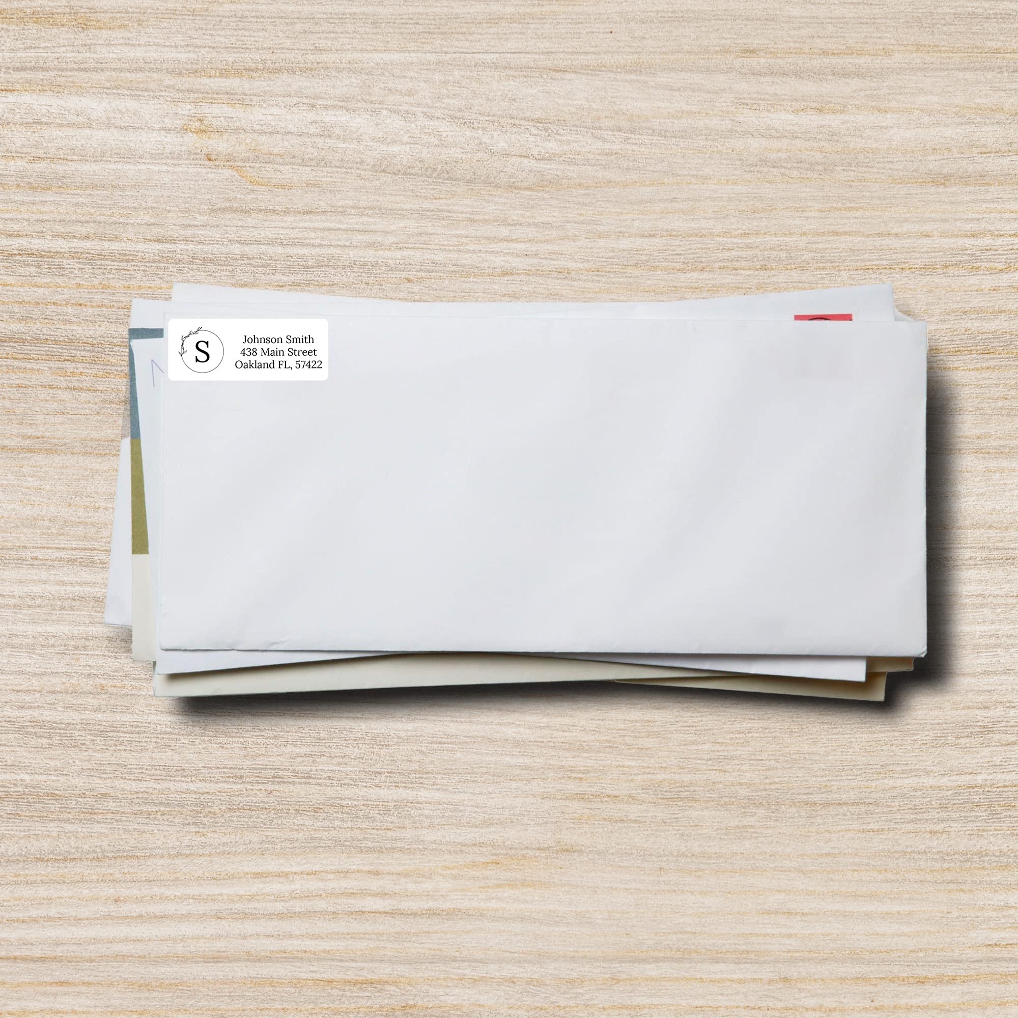Return Address Labels Personalized Stickers β 60 Personalized Address Labels Self Adhesive, Simple Flat Sheet Return Address Stickers for Envelopes, Quality Custom Address Labels, Return Label