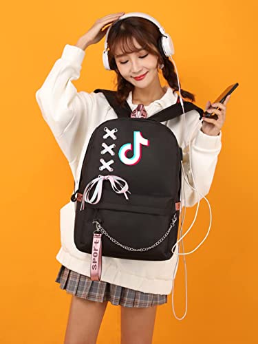 Backpack for Girls Middle Student Bookbag 15.6" School Bag Women Casual Daypack