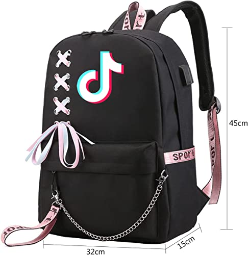 Backpack for Girls Middle Student Bookbag 15.6" School Bag Women Casual Daypack