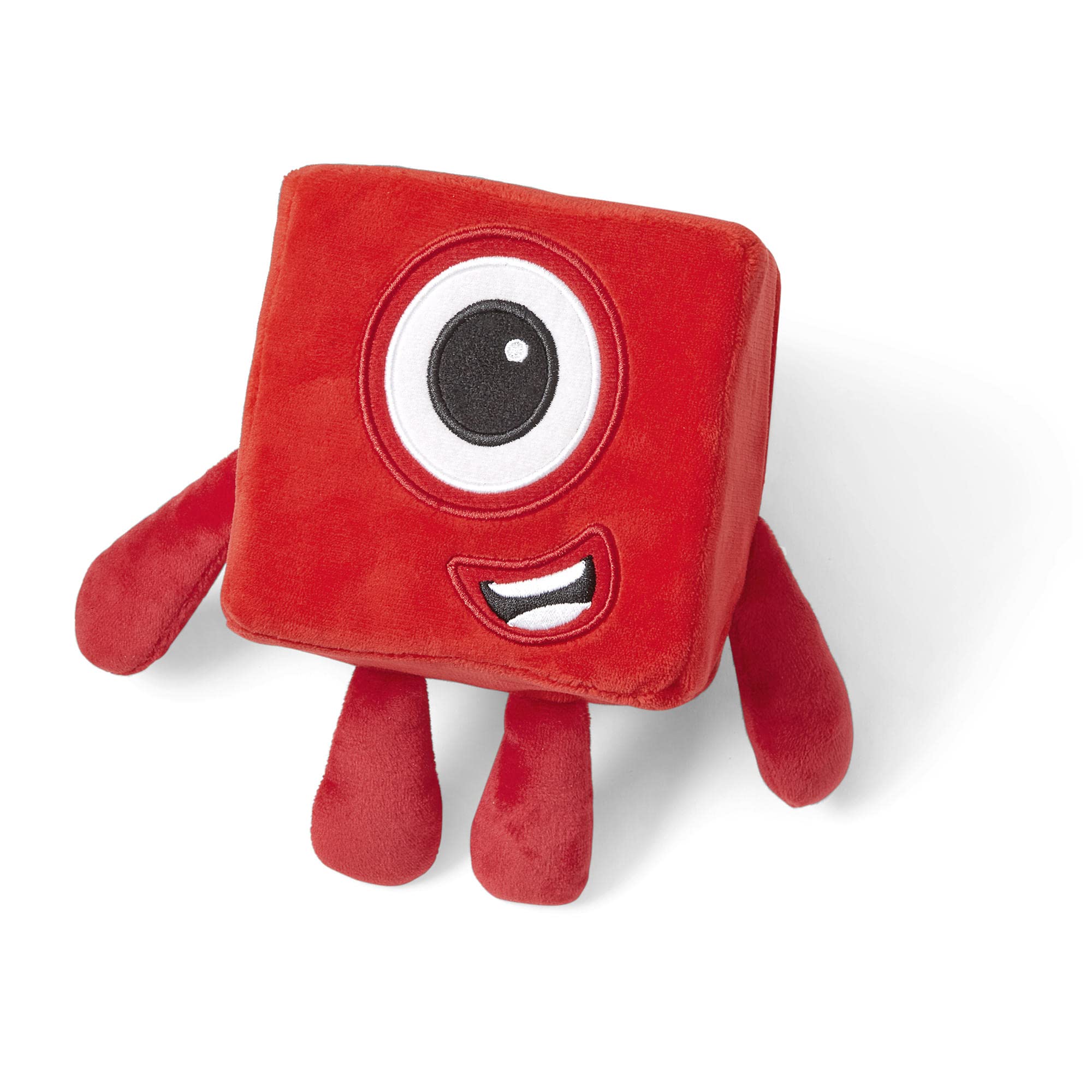 hand2mind Numberblocks MathLink Cubes 11-20 Activity Set, 30 Numberblocks Activities Linked to TV Episodes & Numberblock One Plush, Cartoon Plush Toy, Plush Figure Toys