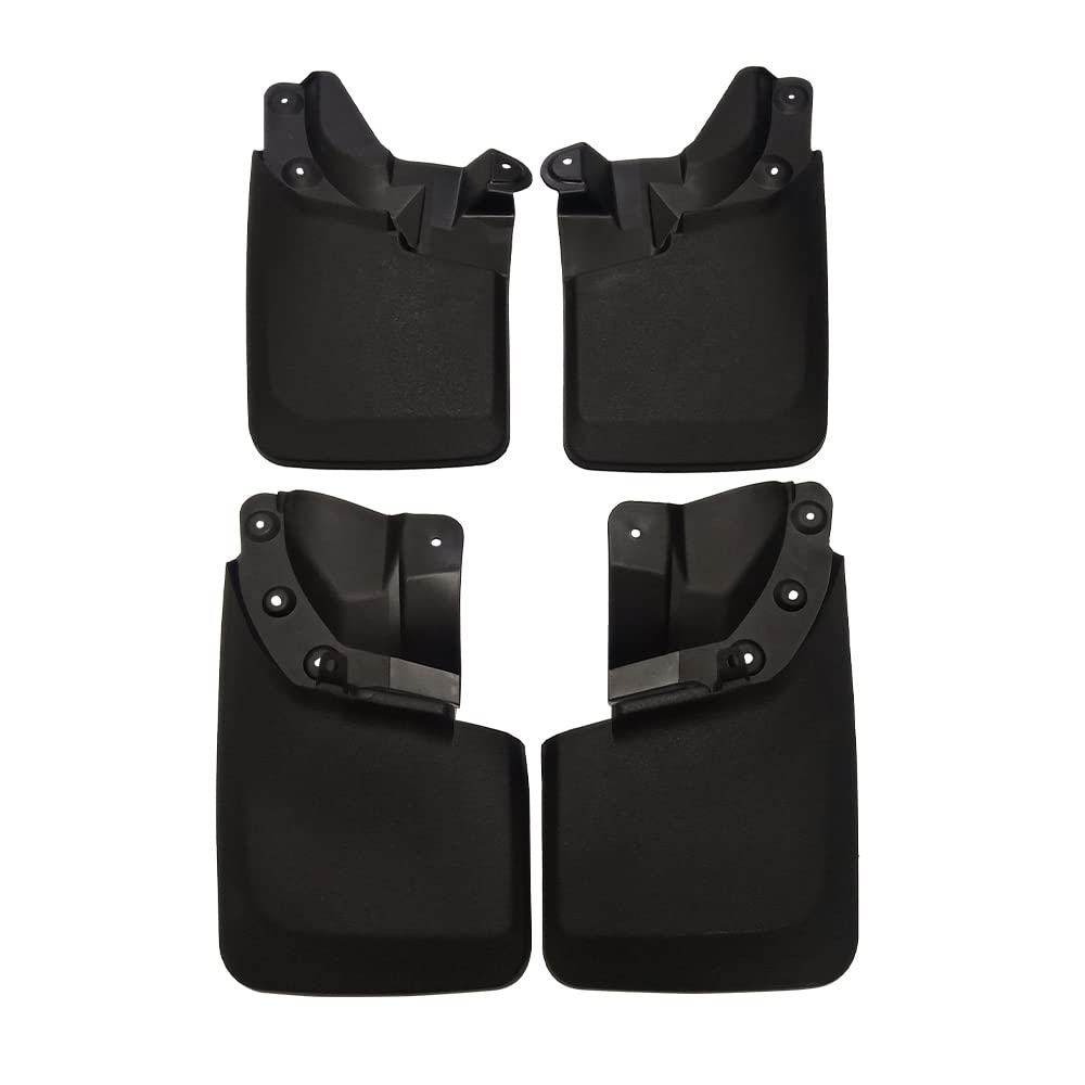 Mud Flaps Fit for Toyota Tacoma 2016-2022 2023 Automotive Accessories, Heavy Duty Front and Rear Mudguards Fender Flares No Need to Drill Holes Black 4PCS Set (Doesn't Fit SR SR5)