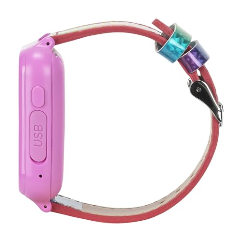 Skechers Kids Smart Watch with Rainbow Iridescent Strap, Games, Camera, & Fitness Tracker – Fun & Colorful Digital Watch with Touchscreen, Alarm, and Step Counter, Perfect for Everyday Wear and Play
