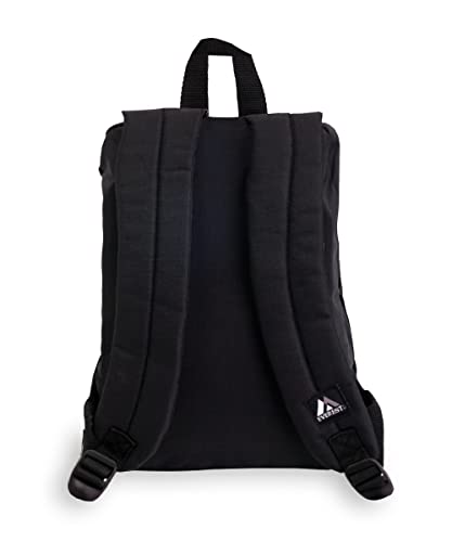 Everest Junior Ripstop Backpack, Black, One Size