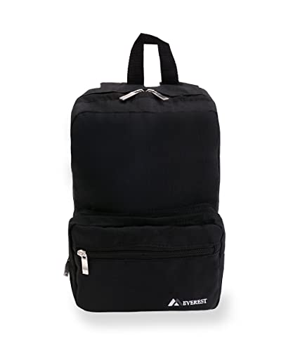 Everest Junior Ripstop Backpack, Black, One Size