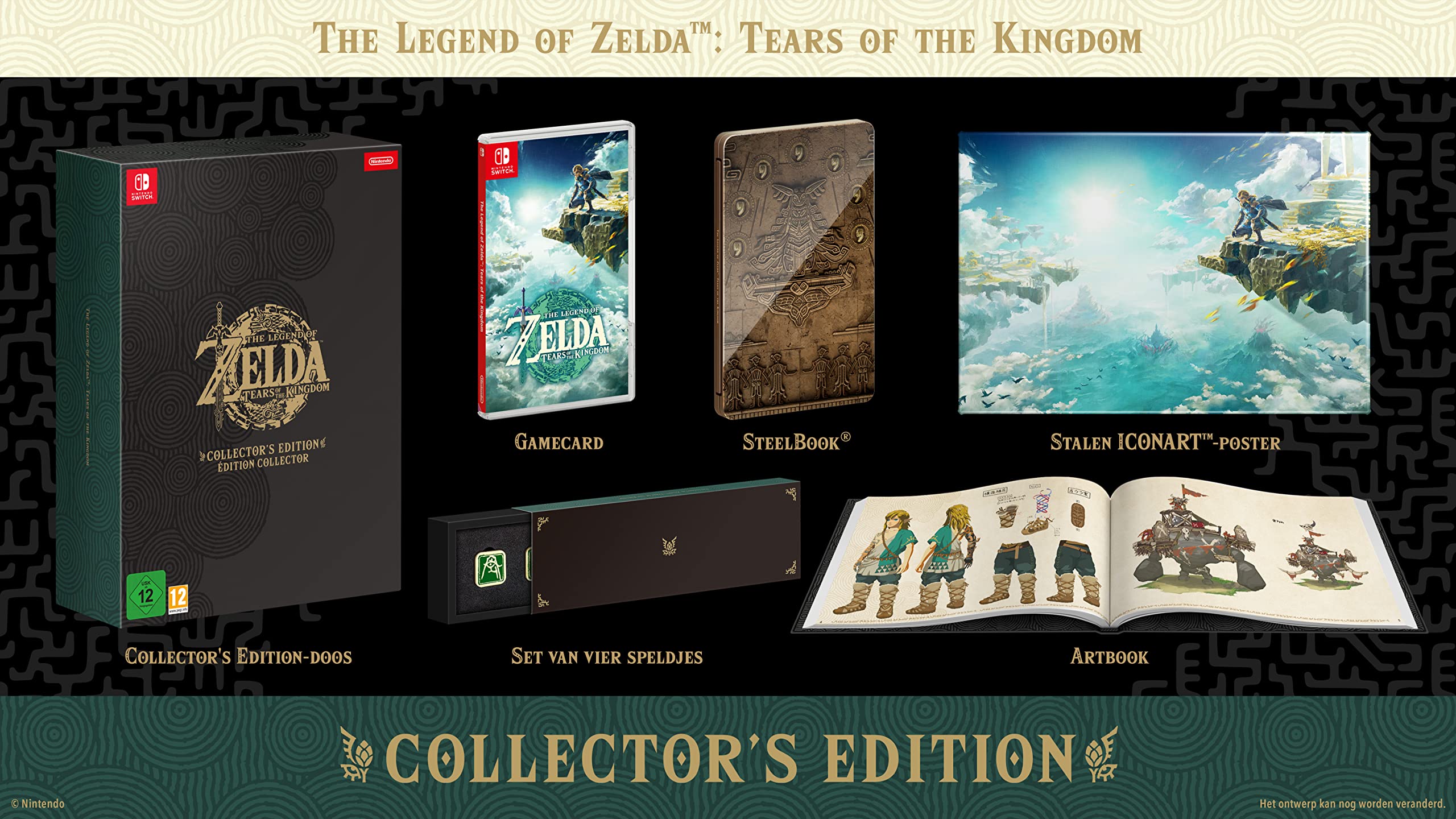 The Legend of Zelda: Tears of the Kingdom (Collector's Edition) - For Nintendo Switch (Non-US Version)