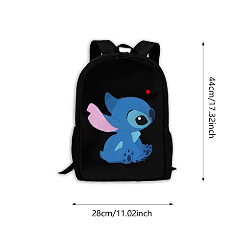 GCNqat Laptop Backpack 17 Inch Bookbag Large Capacity Daypack for Men Women Teens Hiking Camping