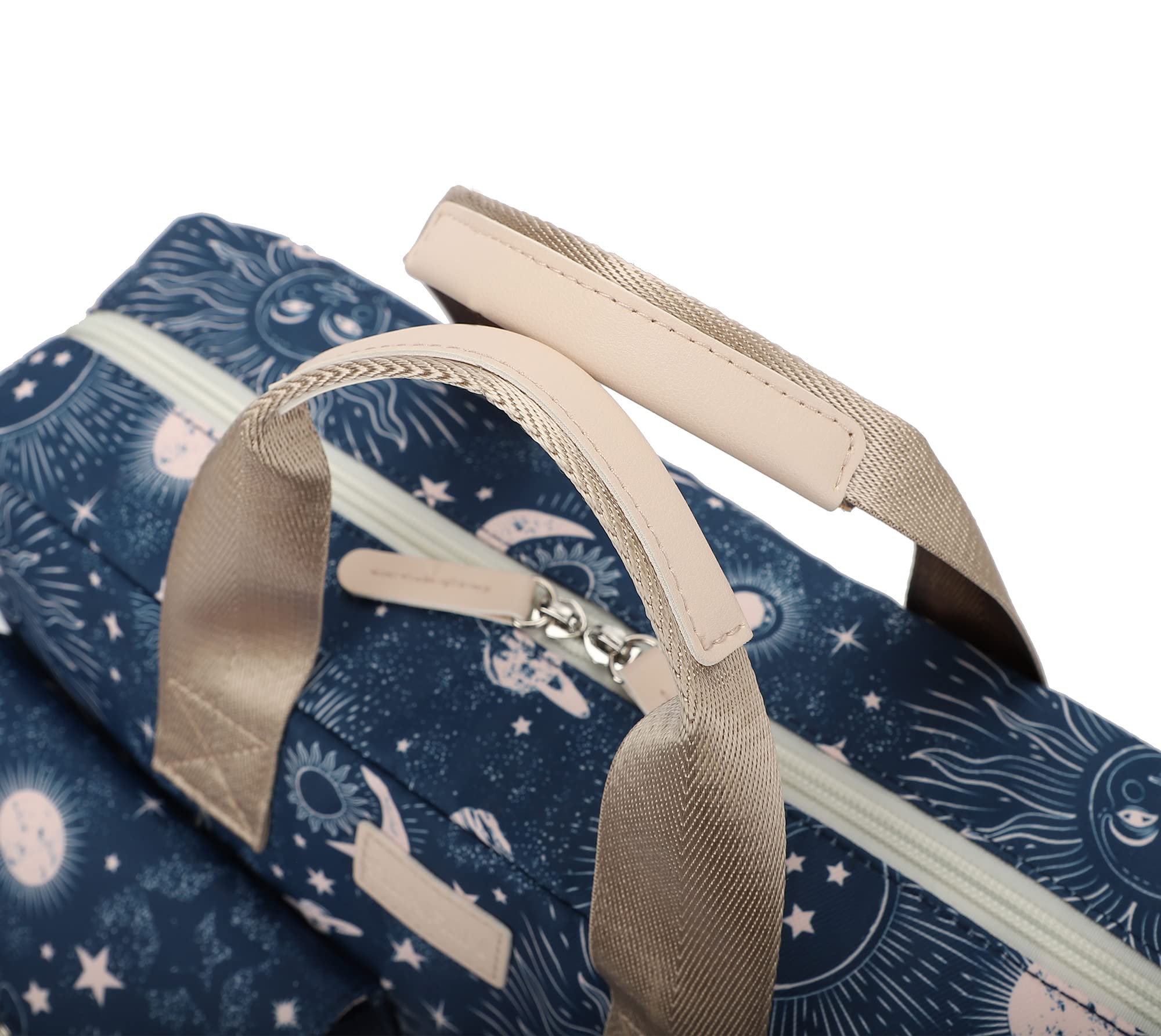 SANFAN Laptop Briefcase, Water Repellent Multi-Functional Shoulder Messenger Case Bag For MacBook Pro 15 inch and 16 inch-16 inch Laptop(Sol de Mayo)
