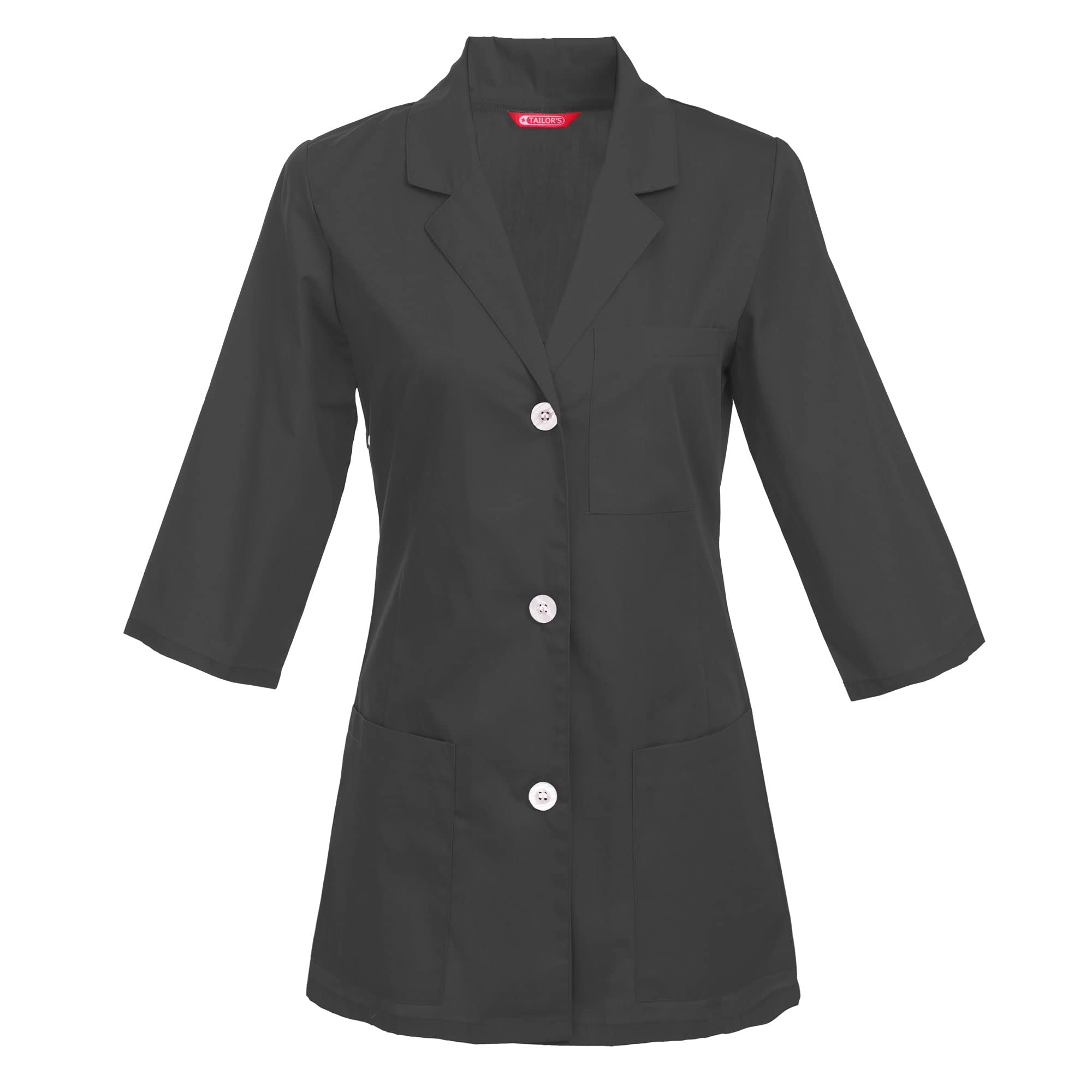 TAILOR'S Women's Consultation Lab Coat, 3/4 Sleeve, 29 Inch Length