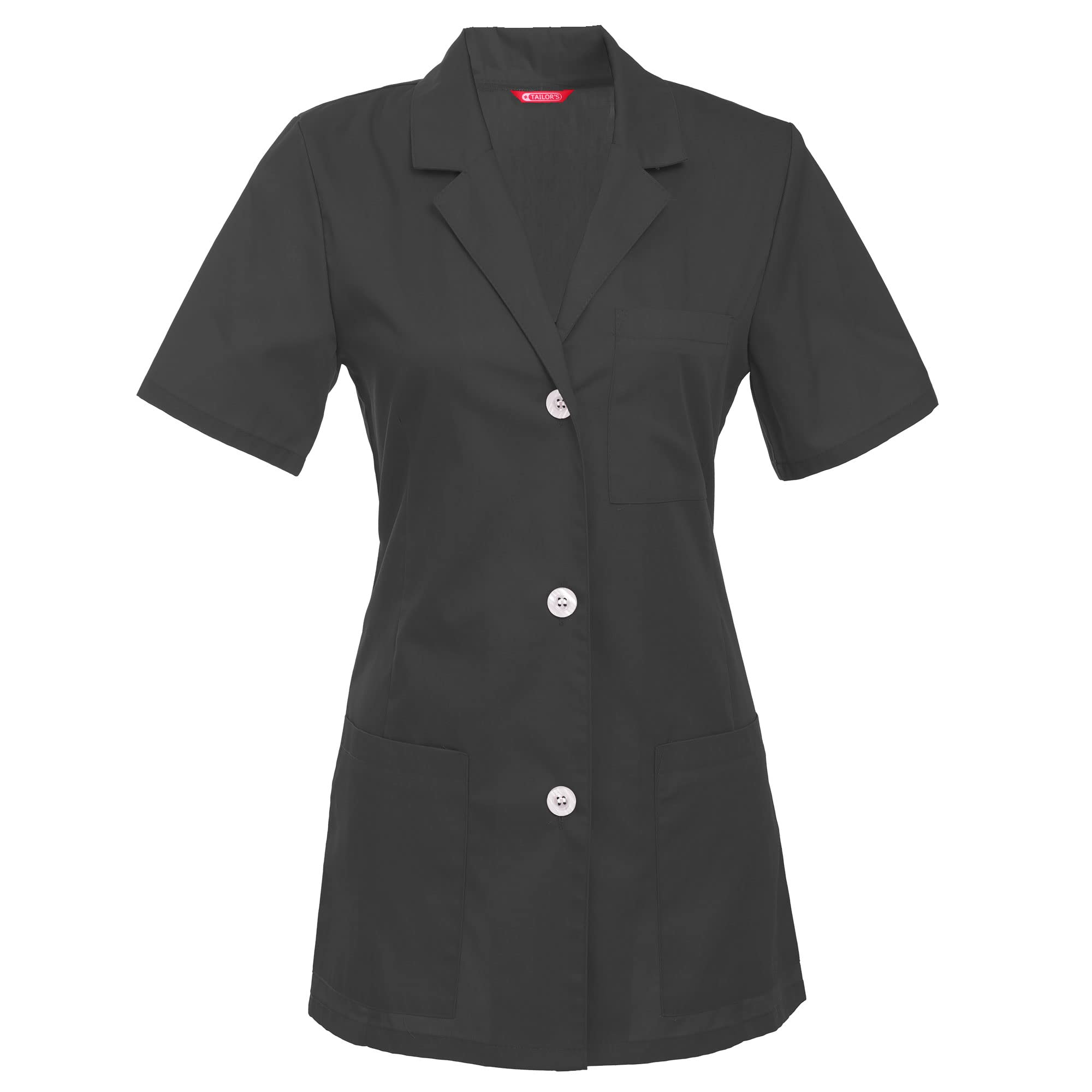 TAILOR'S Women's 29 Inch Consultation Short Sleeve Lab Coat
