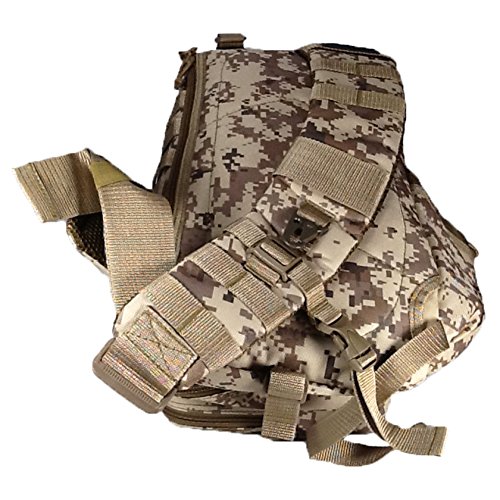 Nexpak 18" 1200cu. in. Tactical Sling Shoulder Hiking Backpack TL318 DMTAN Digital Camouflage