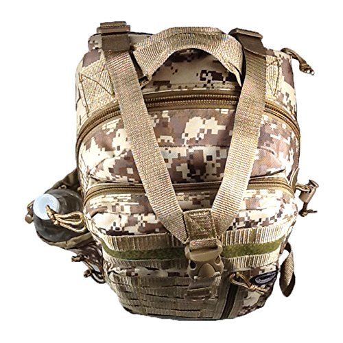 Nexpak 18" 1200cu. in. Tactical Sling Shoulder Hiking Backpack TL318 DMTAN Digital Camouflage