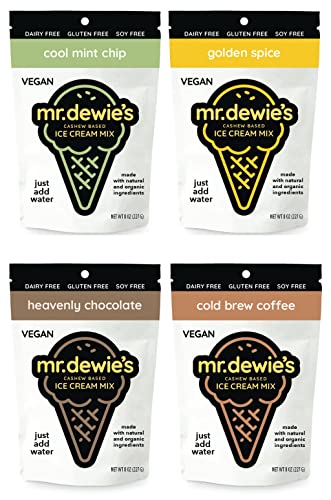 Mr. Dewie's Cashew Base Ice Cream Mix (Heavenly Chocolate)