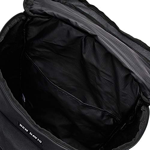 BEN DAVIS(ベンディビス) Men's Backpack, Black (Black 19-3911tcx)