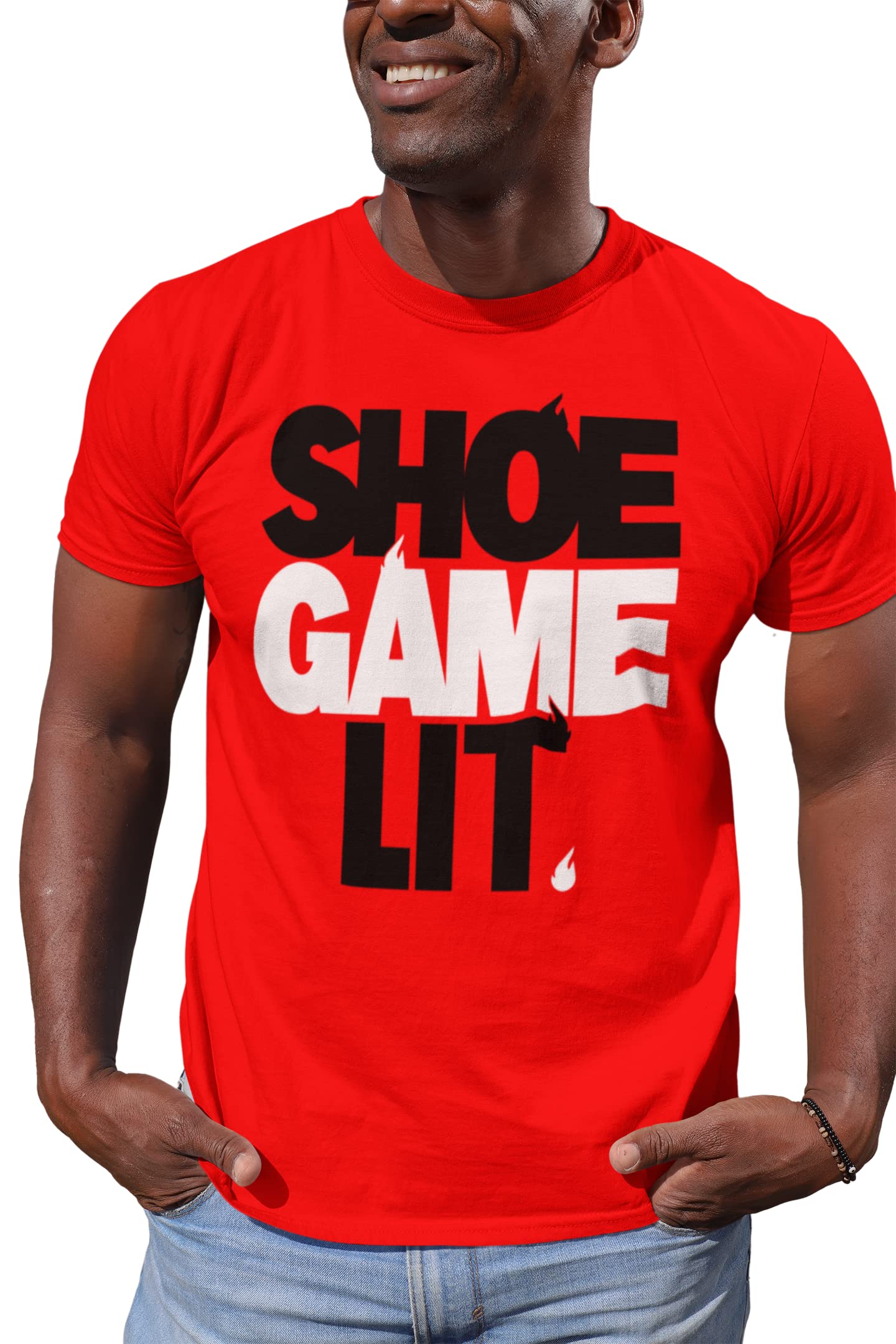 Shirt to Match Jordan 13 Retro Playoffs Black White Red, J13 Playoffs Tee Matching Jordans