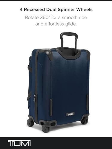 TUMI - Alpha Bravo Continental Front Lid Expandable 4 Wheeled Carry-On - Expandable Luggage - 21.8" X 16.0" X 9.0" - Navy