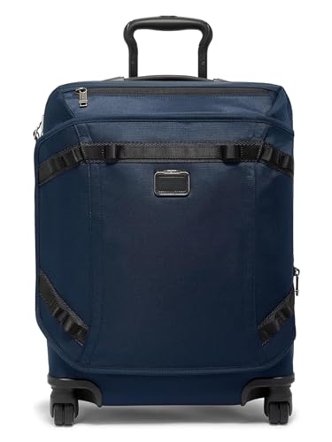 TUMI - Alpha Bravo Continental Front Lid Expandable 4 Wheeled Carry-On - Expandable Luggage - 21.8" X 16.0" X 9.0" - Navy