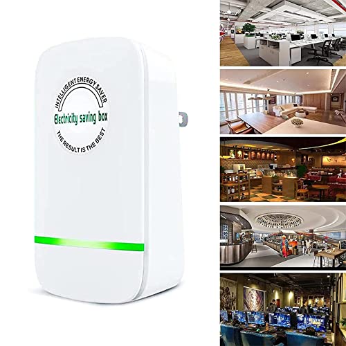 Energy Saving Device, Pro Power Saver by, Electric Smart Plug, for Household Office Market Device Electric Smart US Plug 90V-250V 30KW Power Factor Savers (6 Pack)