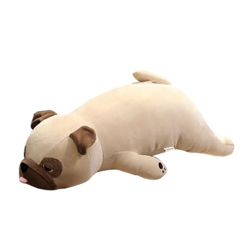 Seyomi Pug Stuffed Animal, 23.6 Inches Soft French Bulldog Plush Pillow Pet,Cute Dog Hugging Toys Gifts