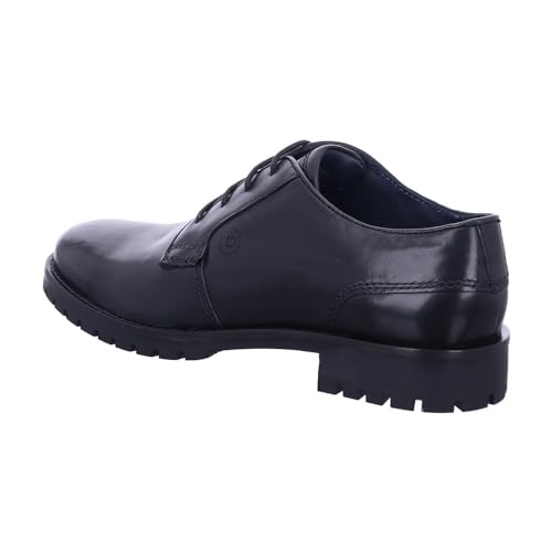 bugatti Men's City Low lace-up Shoes, Black, 9