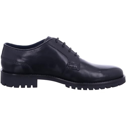 bugatti Men's City Low lace-up Shoes, Black, 9