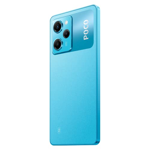 Xiaomi Poco X5 Pro 5G, Dual SIM, 128GB + 6GB, Factory Unlocked GSM, International Version - No Warranty - Blue