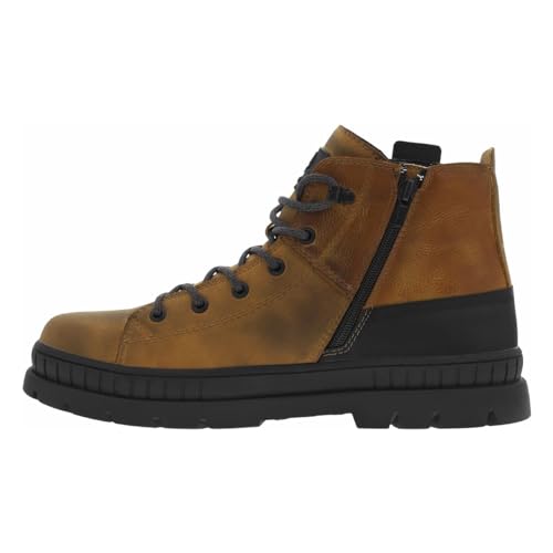bugatti Men's Denim Boots, Yellow, 12.5