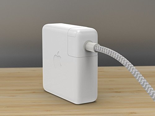 Stella by Ten One Design – Laptop Charging Cord for Apple Adapters with Built-in Cord Management and Illuminating Plug (T1-SPOT-219) – Blue