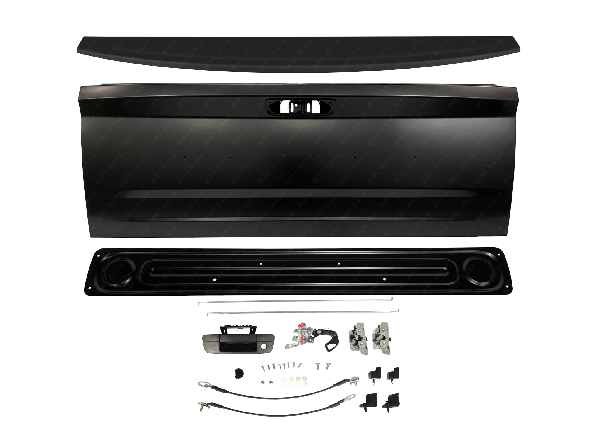 BUMPERS THAT DELIVER - Painted To Match, Steel Complete Rear Tailgate Assembly Compatible with 2011-2018 RAM 1500 2500 3500 11-18, CH1900132