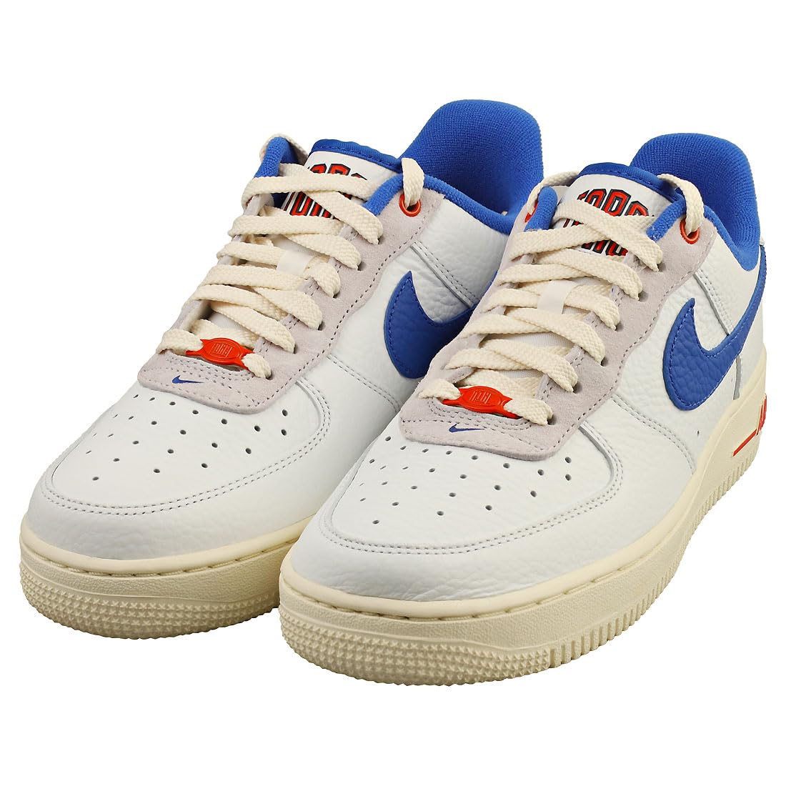 Nike Women's Sneakers, White Summit White Hyper Royal Picante Red, 8