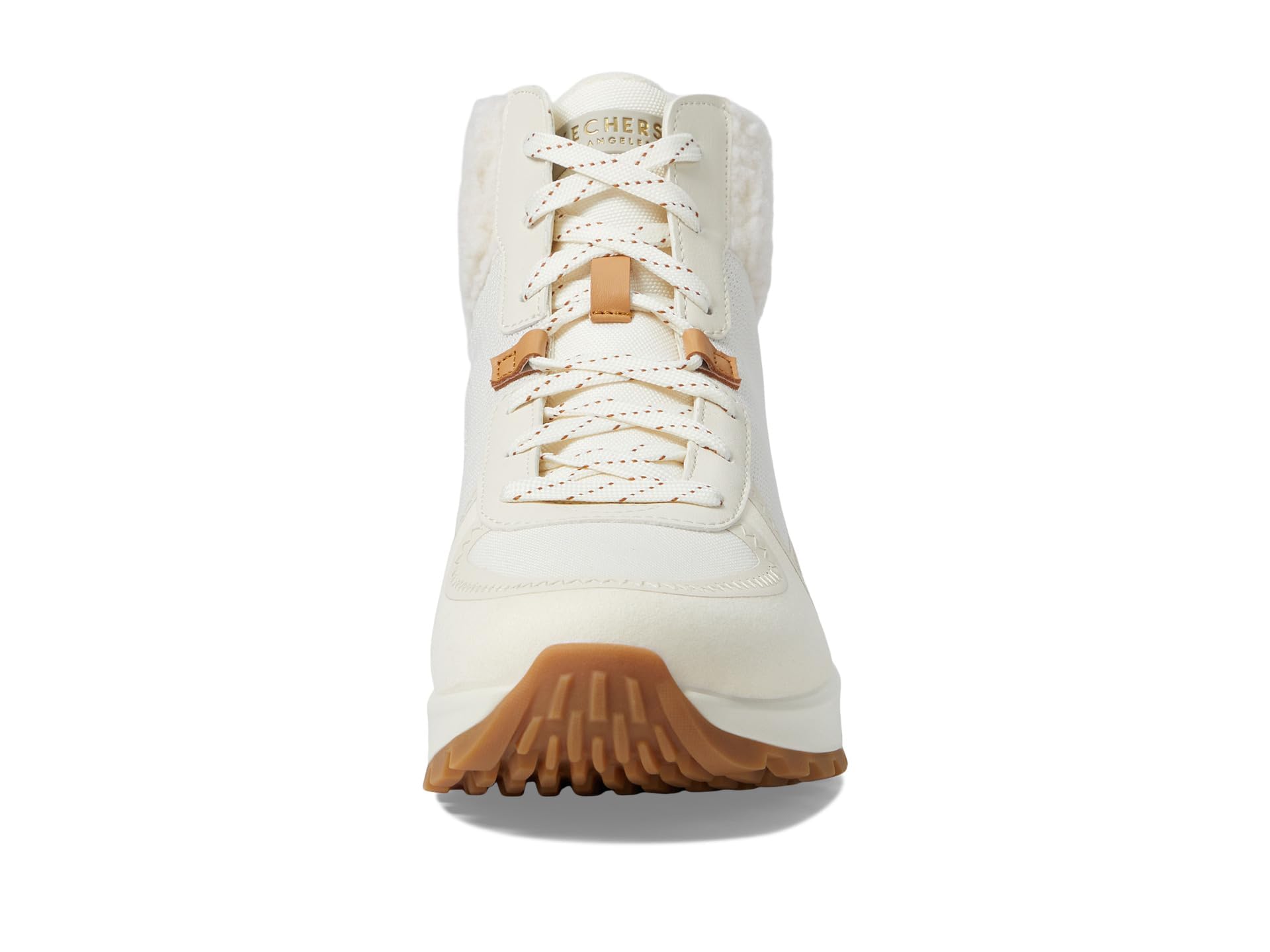 Skechers Women's UNO Rugged-Fall Mode Fashion Boot, Natural, 10