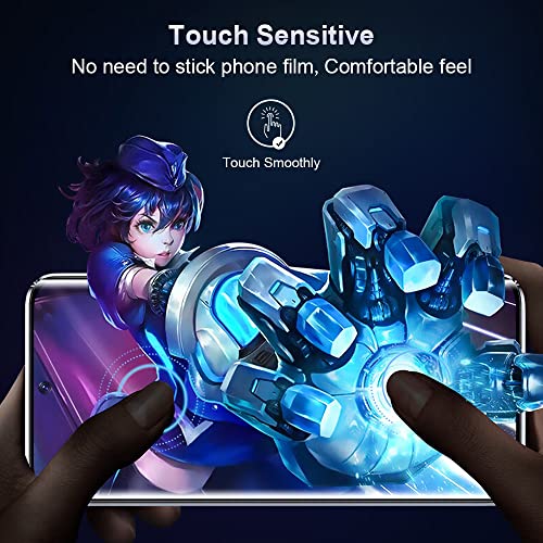 QUIETIP Case Compatible OnePlus 11 5G,Magnetic Body Metal Frame Double Sided Clear Tempered Glass Shockproof with Camera Protection Cover Thin,Green