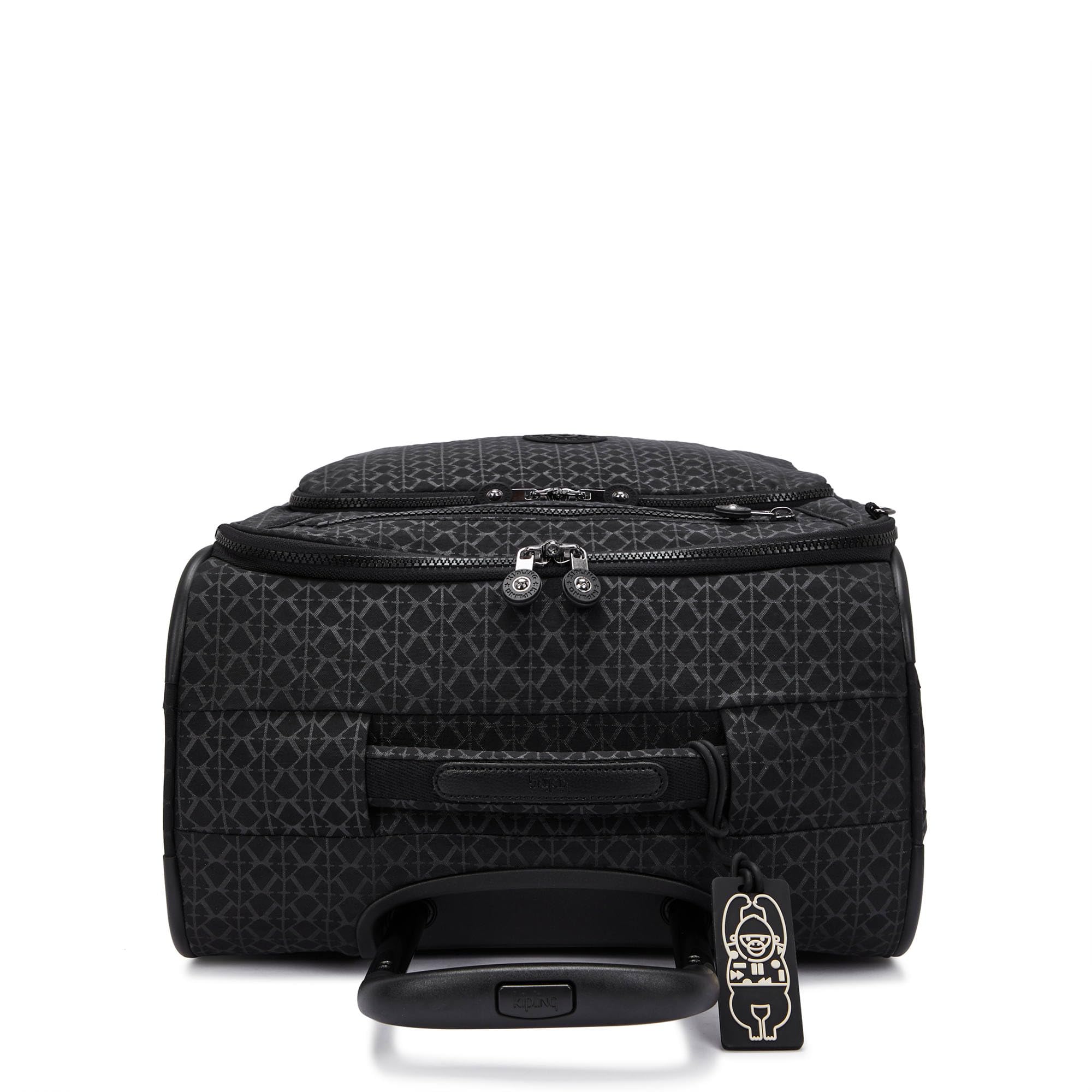 Kipling Women's New Youri Spinner Small Signature Embossed Print