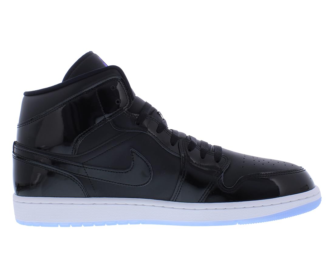 Nike Air Jordan 1 Mid Men's Shoes Black/Dark Concord-White DV1308-004 11.5