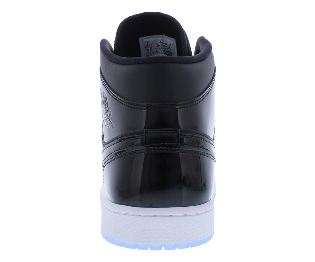 Nike Air Jordan 1 Mid Men's Shoes Black/Dark Concord-White DV1308-004 12.5