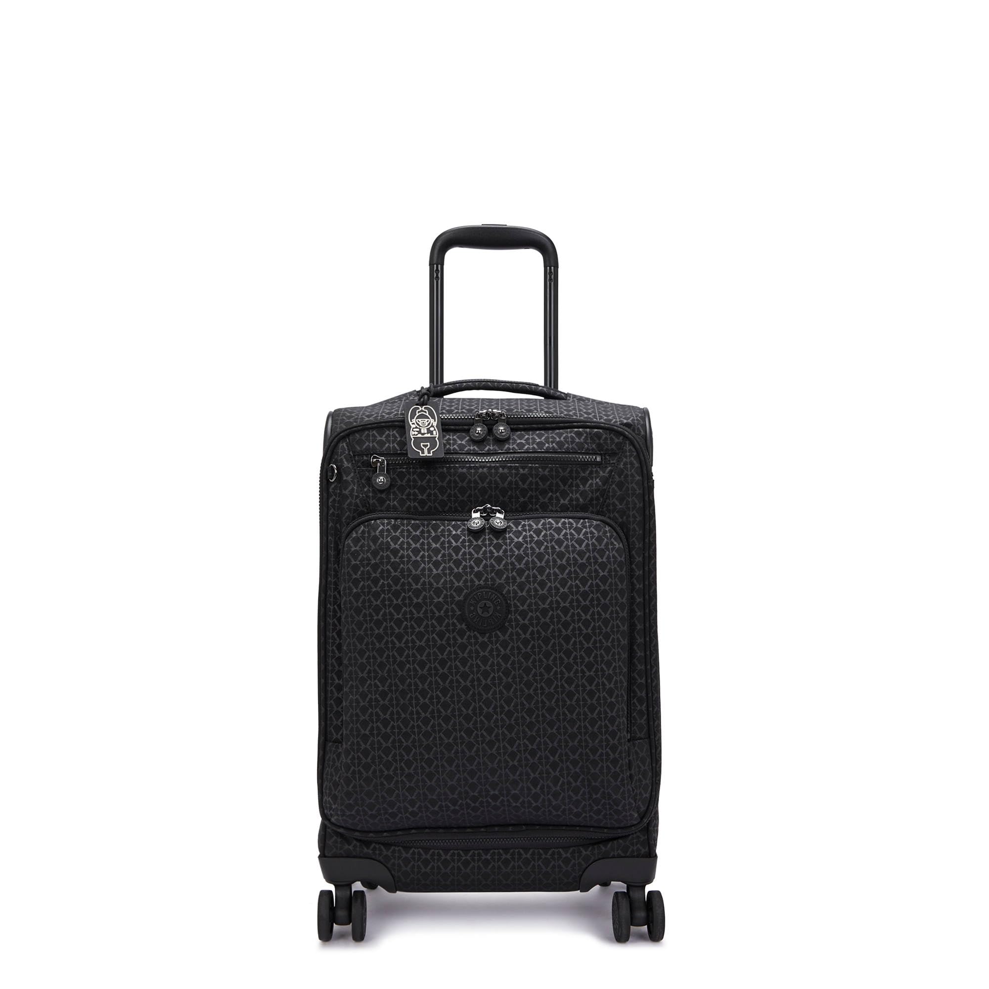 Kipling Women's New Youri Spinner Small Signature Embossed Print